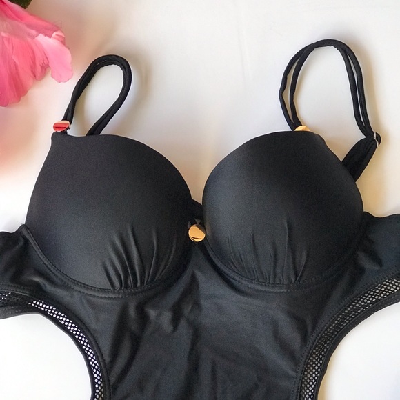 Swim | Onepiece Monokini Black Swimsuit Bathingsuit | Poshmark
